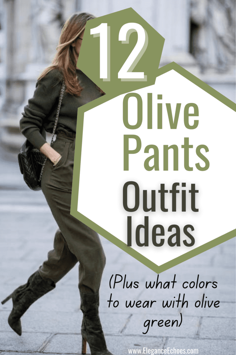 Colors That Go With Olive Green Pants: 12 Stylish Outfits Ideas