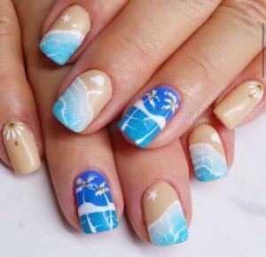 38 Classy Vacation Nails Ideas for Your Tropical Getaway