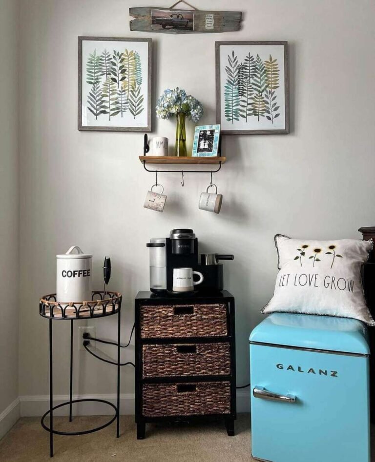 18 Creative Bedroom Coffee Station Ideas for Morning Bliss