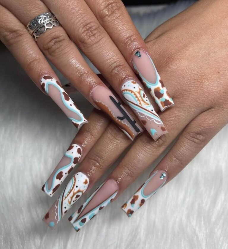 35 Western Nail Ideas for the Wild West Vibe