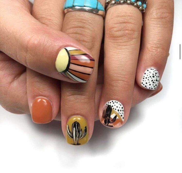 35 Western Nail Ideas for the Wild West Vibe