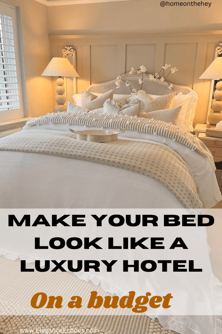 How to Make a Bed Look Fluffy in 6 Easy Steps