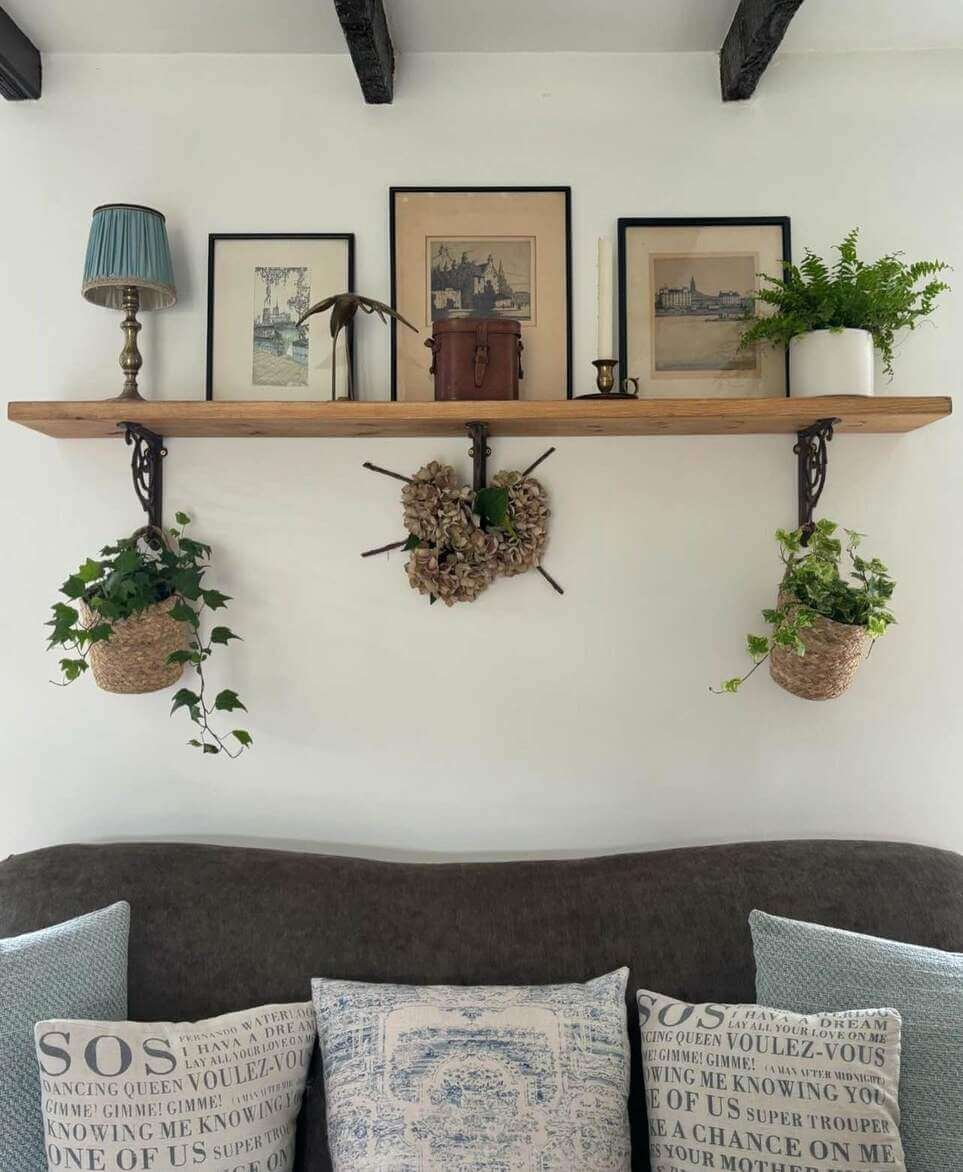 Say Goodbye to Blank Walls with 34 Stunning Above Sofa Wall Decor Ideas