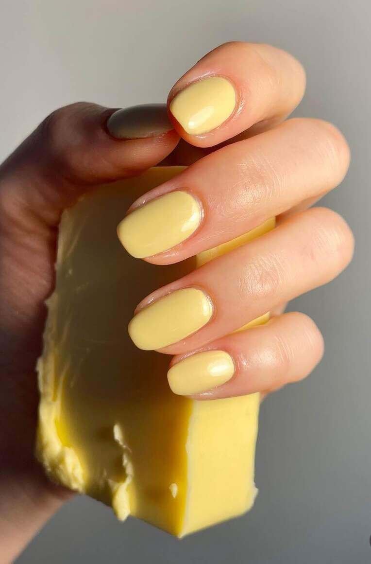 41 Butter Yellow Nails: Your Ultimate Guide to Rocking the Hottest Mani ...