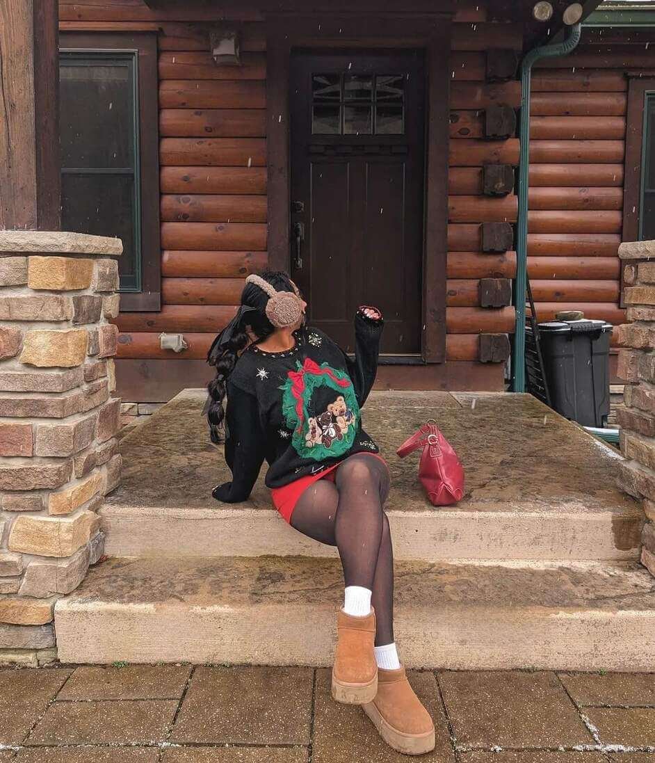 17 Best Ways to Style Cute Outfits with Ugly Christmas Sweater This ...