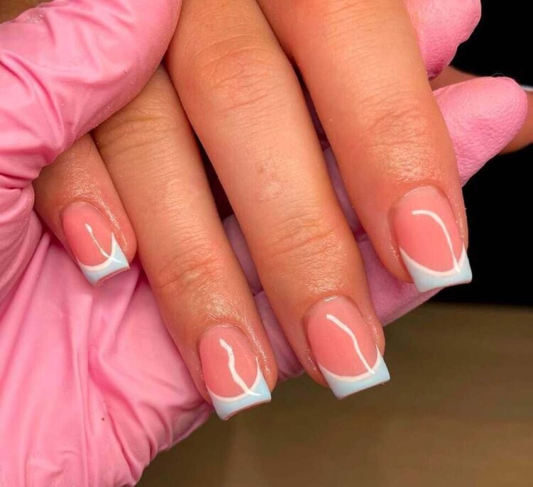 49 Trendy and Cute Baby Shower Nail Ideas to Celebrate Your Little One ...