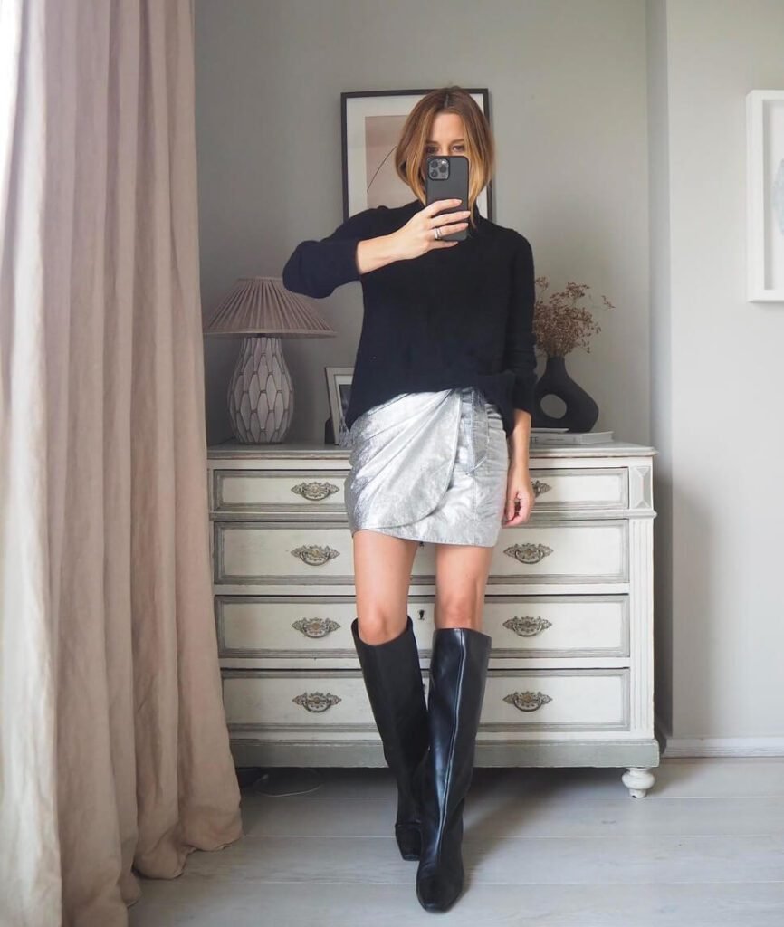 11 Black and Silver Outfits You’ll Want to Copy Now