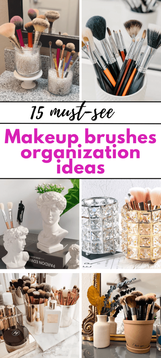 The Best Way to Store Makeup Brushes for a Tidy Vanity