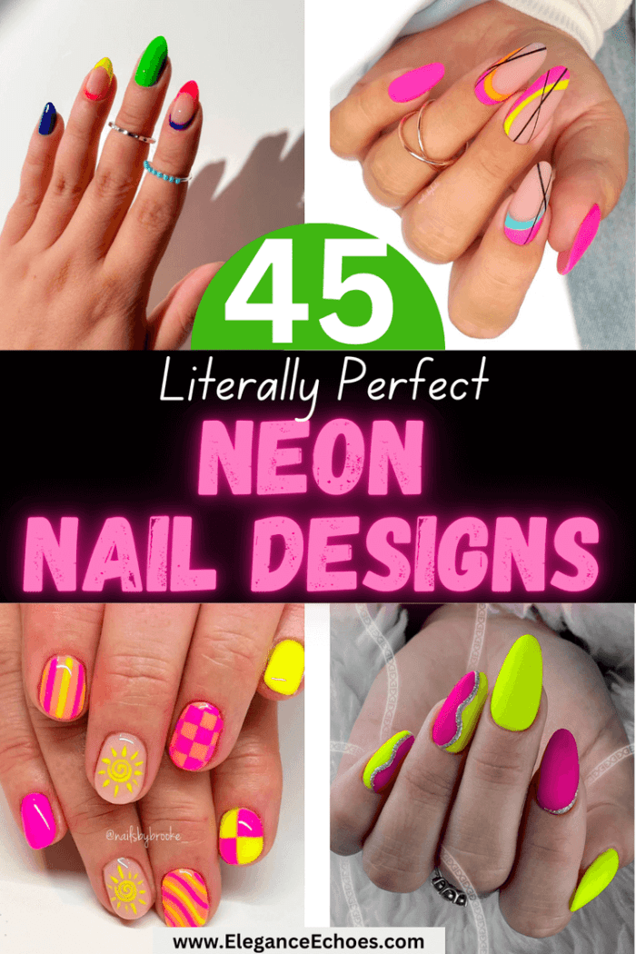 45 Eye-Catching Neon Nail Designs You’ll Want Right Now