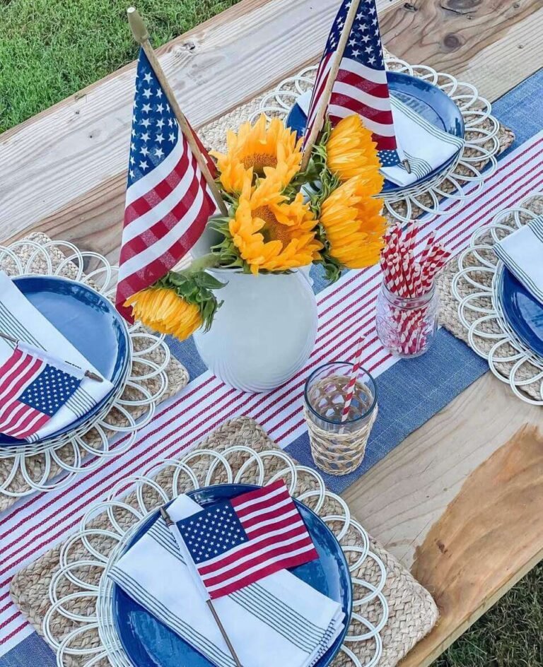 29 Creative 4th of July Tablescape Ideas for a Memorable Holiday Meal