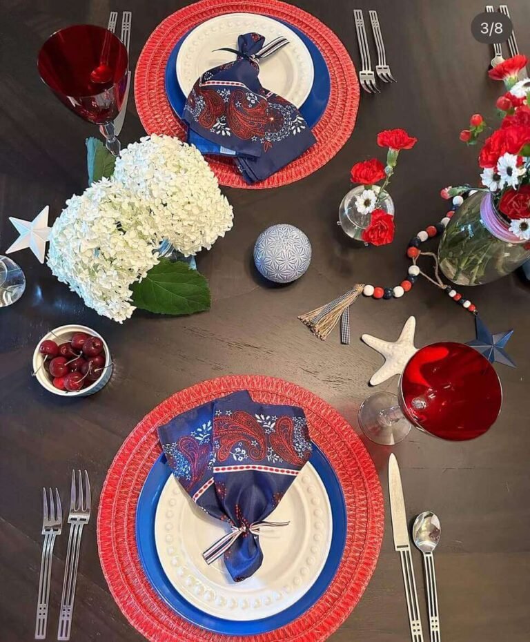 29 Creative 4th of July Tablescape Ideas for a Memorable Holiday Meal