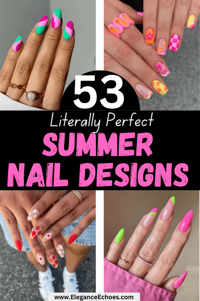 53 Cute Summer Nails Ideas to Rock this Summer