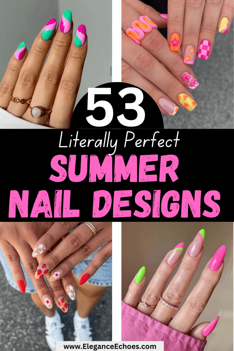 53 Cute Summer Nails Ideas to Rock this Summer