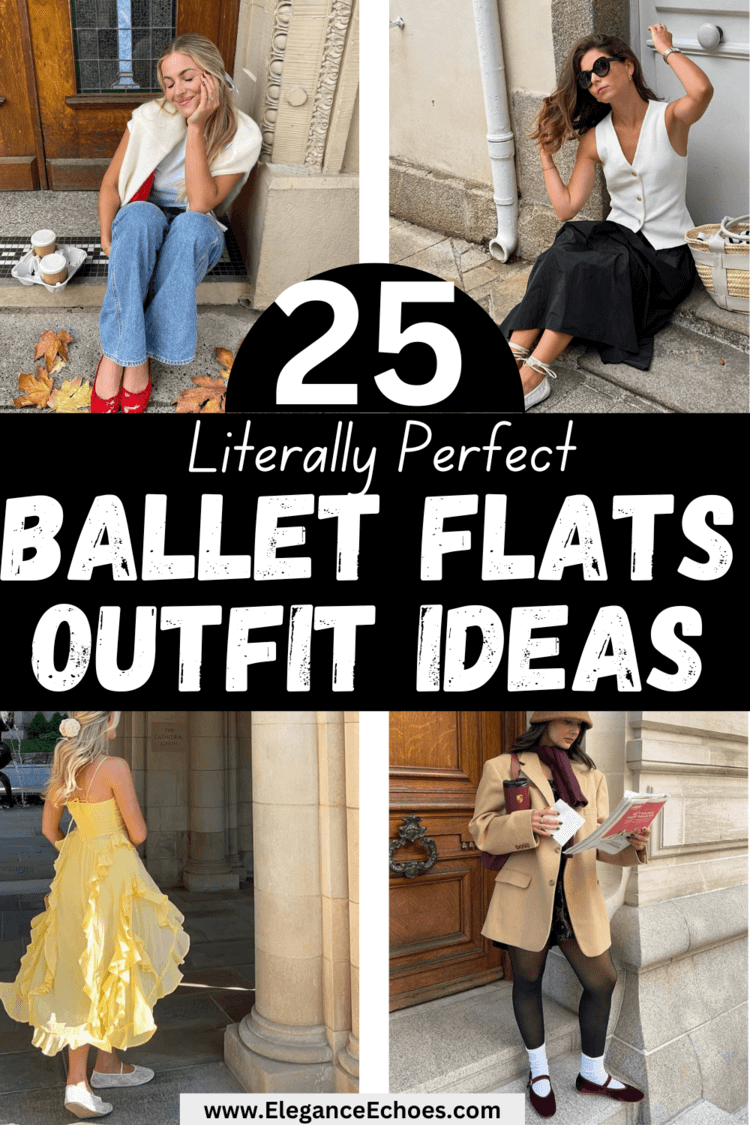How to Wear Ballet Flats: 25 Chic Ballet Flats Outfit Ideas That’ll ...
