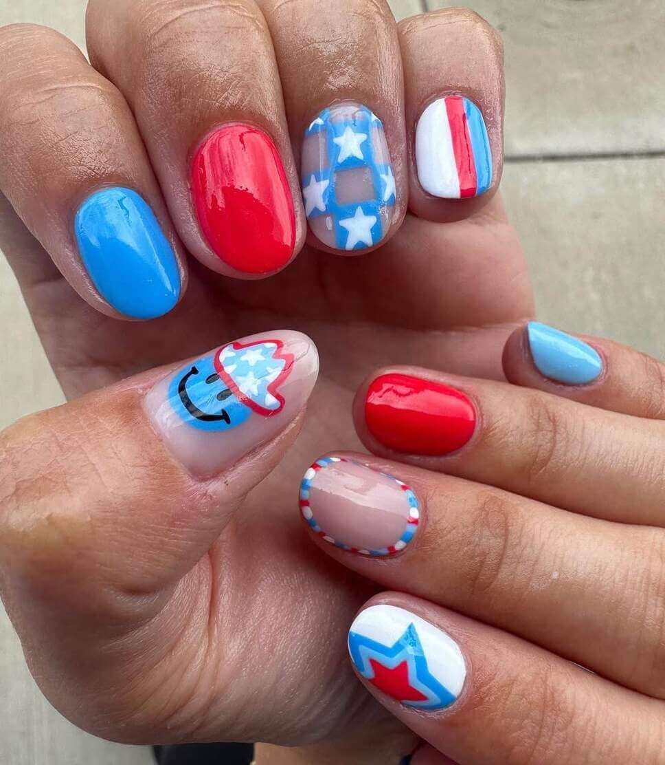 54 Fourth of July Nail Designs That’ll Have You Feeling Extra Patriotic