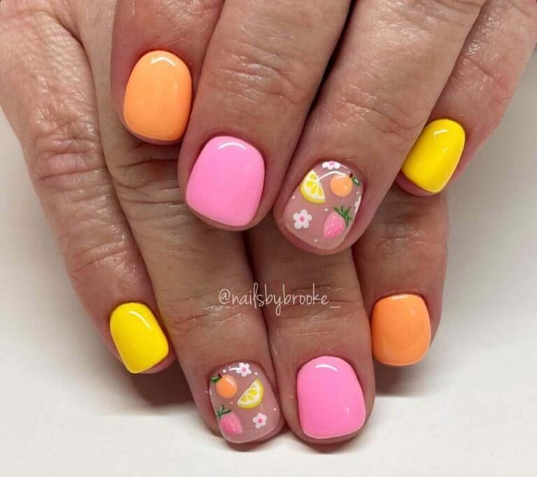 42 Fruit Nail Designs So Cute, You’ll Want a Taste