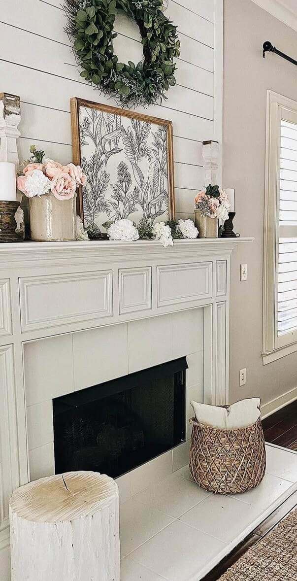 36 Summer Mantel Decor Ideas That Make Your Space Feel Like a Vacation