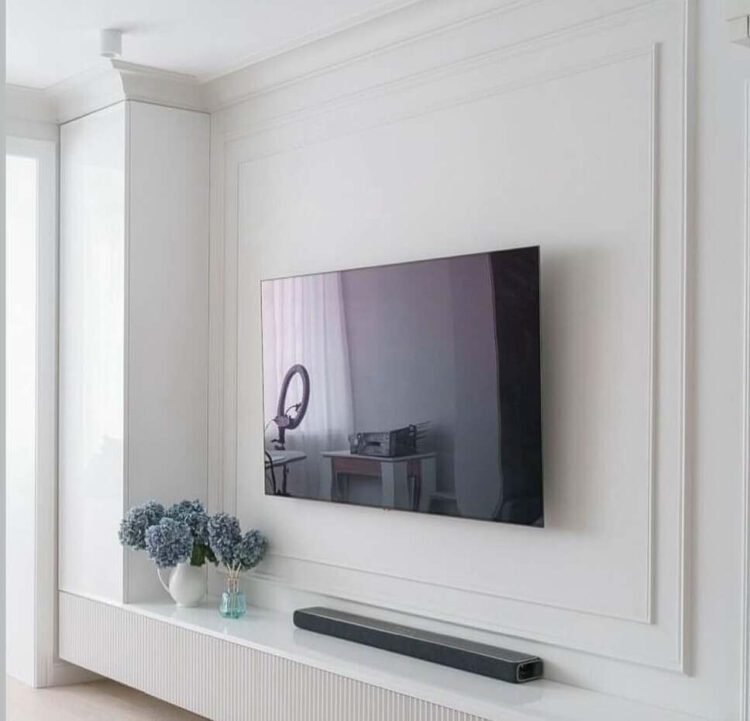 How to Style a Living Room TV Wall Without It Taking Over the Room