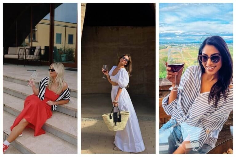 Summer Wine Tasting Outfits That Are Comfy, Cute, and Vineyard-Approved