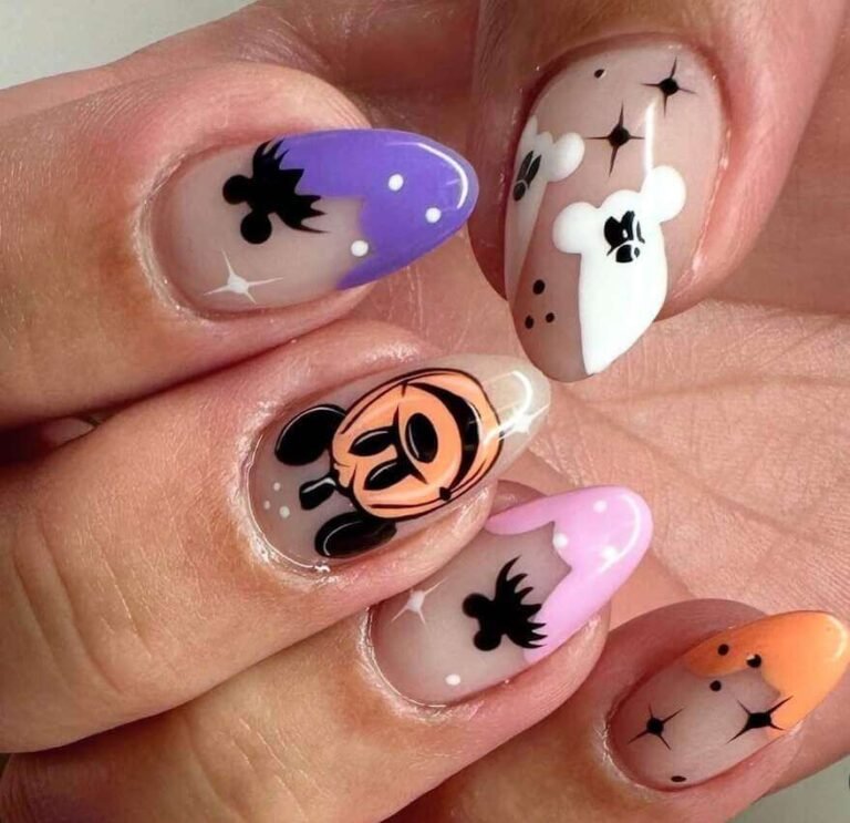 32 Cutest Disney Halloween Nail Designs for Your October Mani