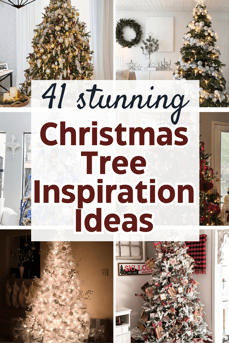 41 Christmas Tree Ideas That Will Make Your Home Feel Magical
