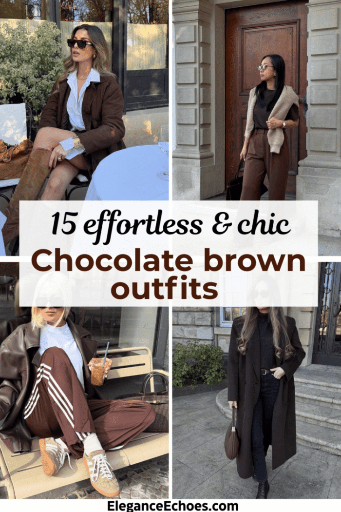 15 Ways to Style Chocolate Brown Without Looking Boring