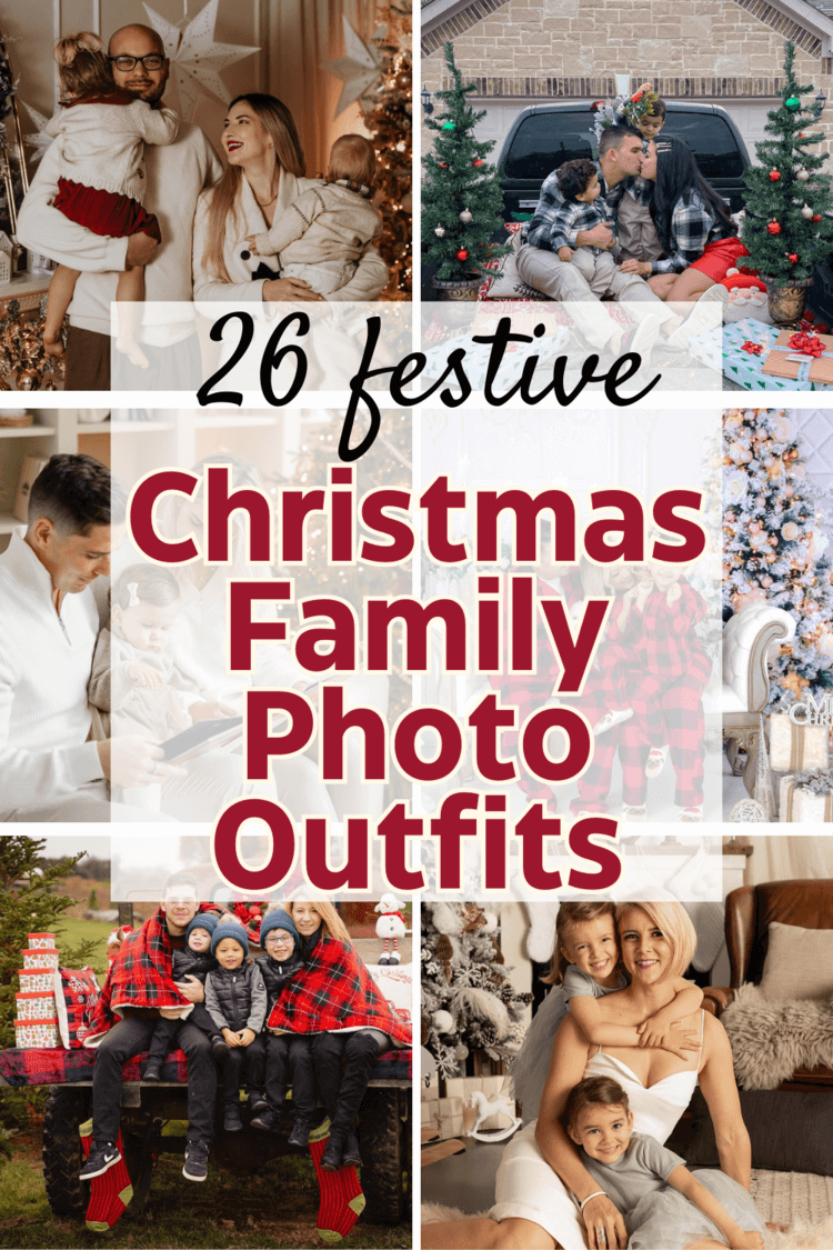 25+ Christmas Family Photo Outfits That Photograph Beautifully