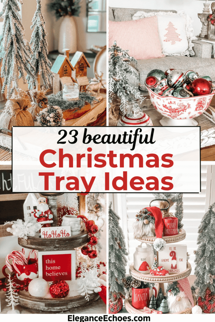 23 Christmas Tray Ideas That Make Your Home Feel Extra Cozy