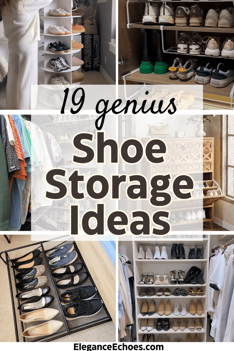 19 Simple Shoe Storage Ideas That Make Every Room Look Tidy