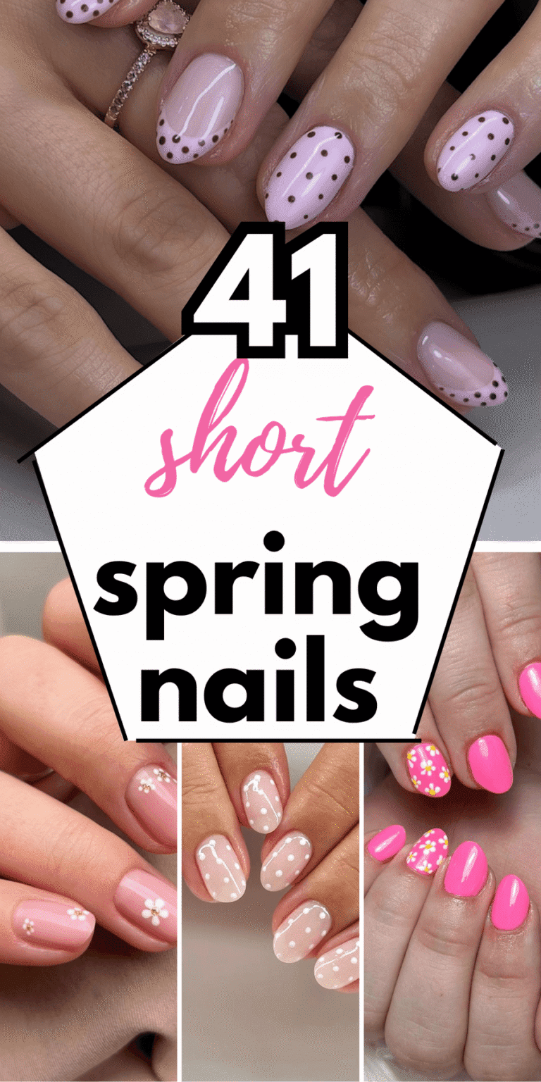 41 Prettiest Short Spring Nails for Everyday Wear