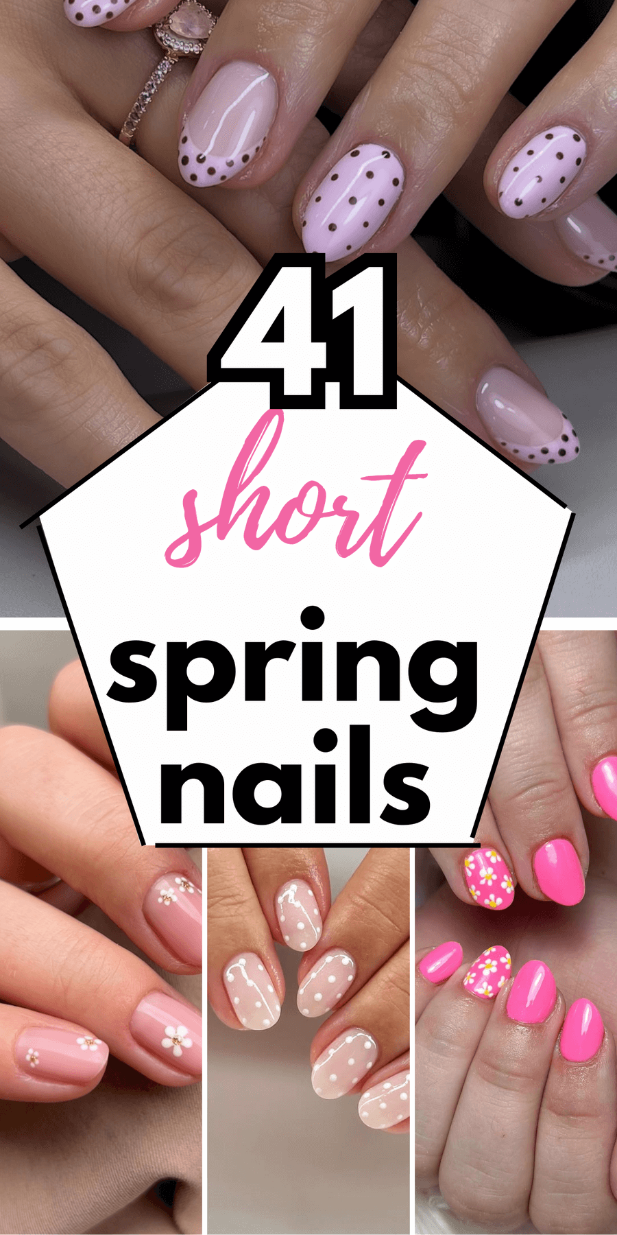 41 Prettiest Short Spring Nails for Everyday Wear