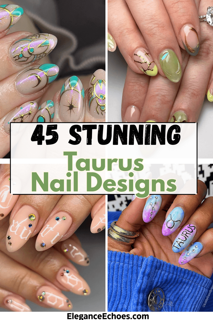 45 Taurus Nail Designs That Astrology Lovers Will Obsess Over